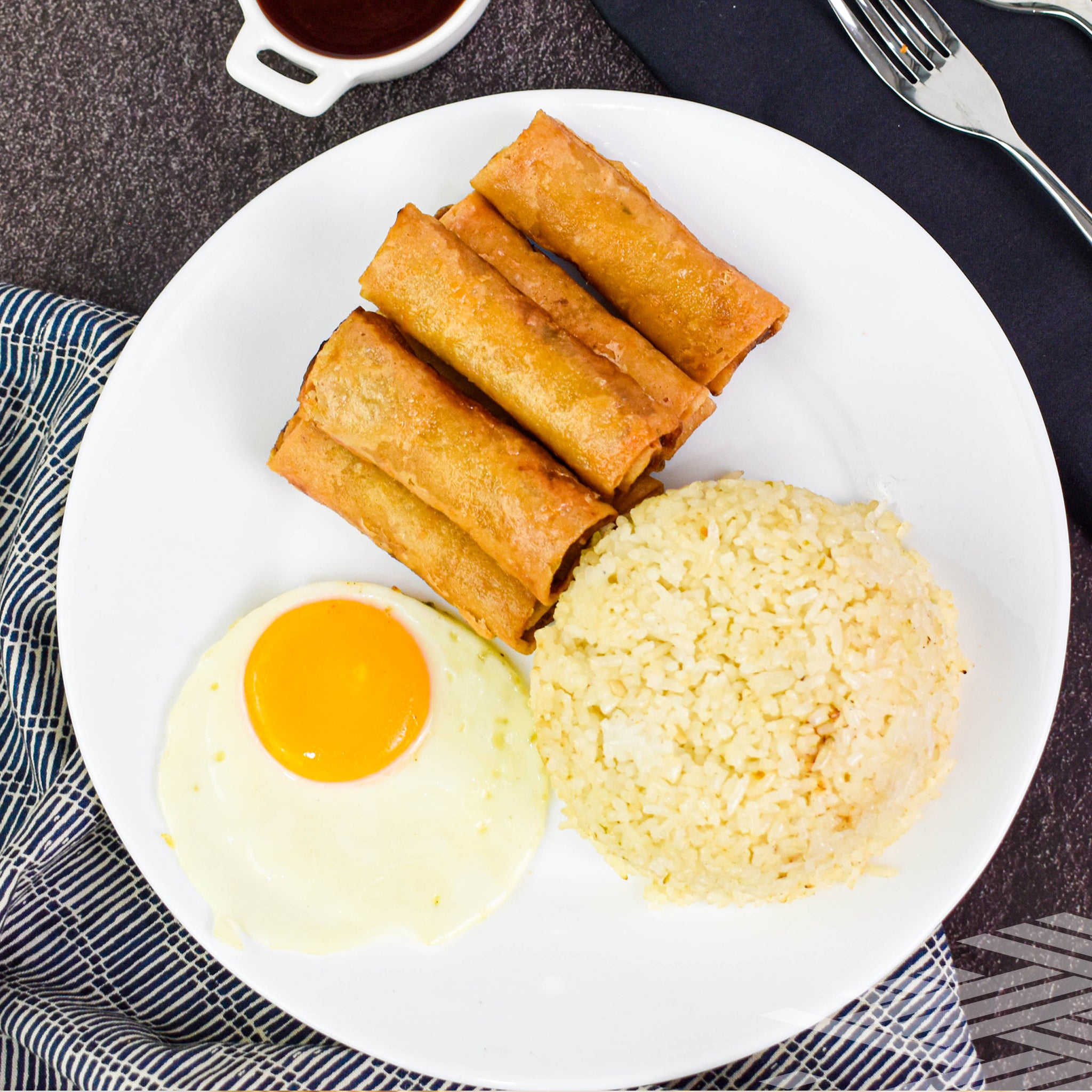 Lumpiang Shanghai 6pcs w/Fried Rice & Egg – PurposeFoods PH